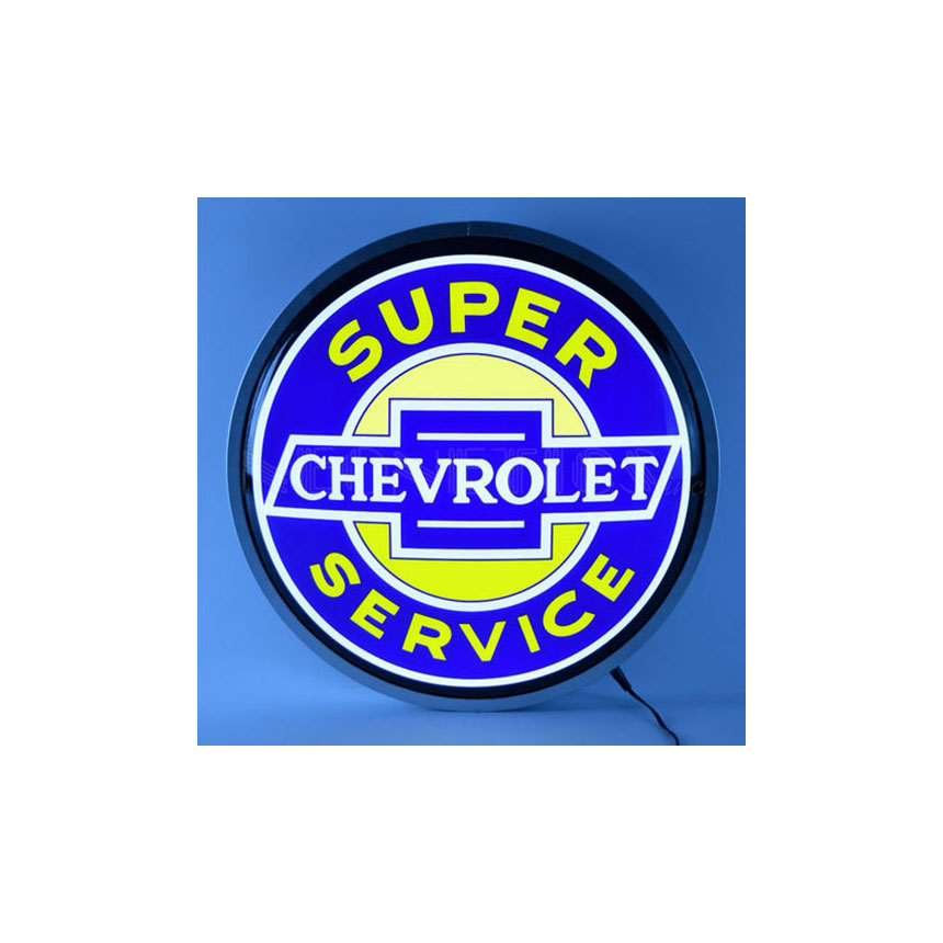 Neonetics Super Chevrolet Service 15 Backlit LED Lighted Sign - 7CHEVS ...