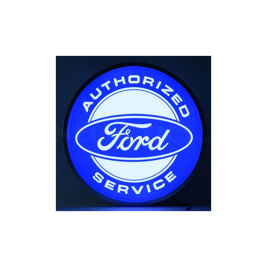 Neonetics Ford Authorized Service 15 Backlit LED Lighted Sign - 7FORDS ...