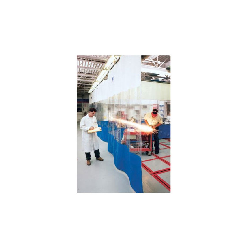 Goff 6ft Curtain and Track, Prep Stations: Auto Body Toolmart