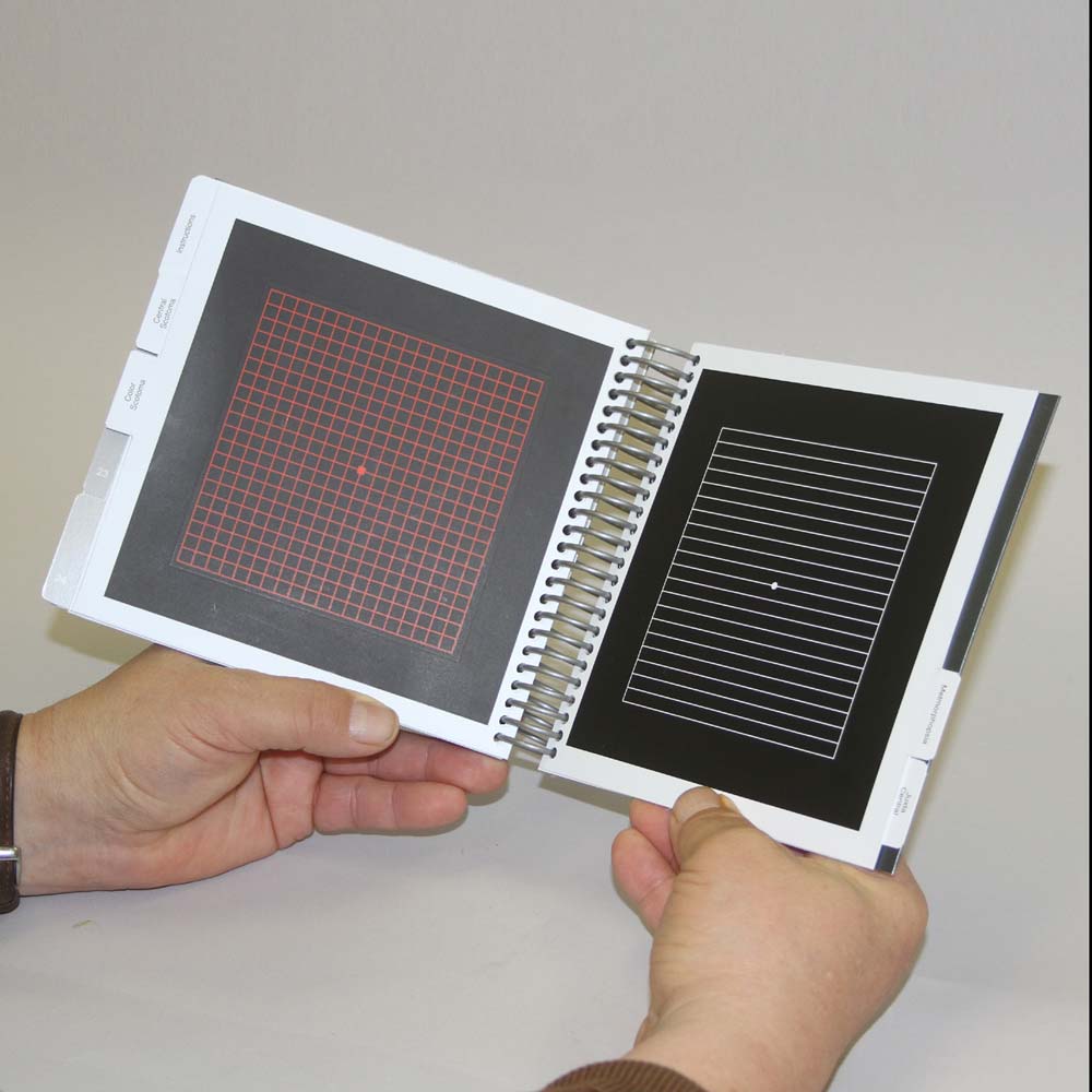 Amsler Grid Book With 7 Tests ARMD SMD Tests Bernell Corporation
