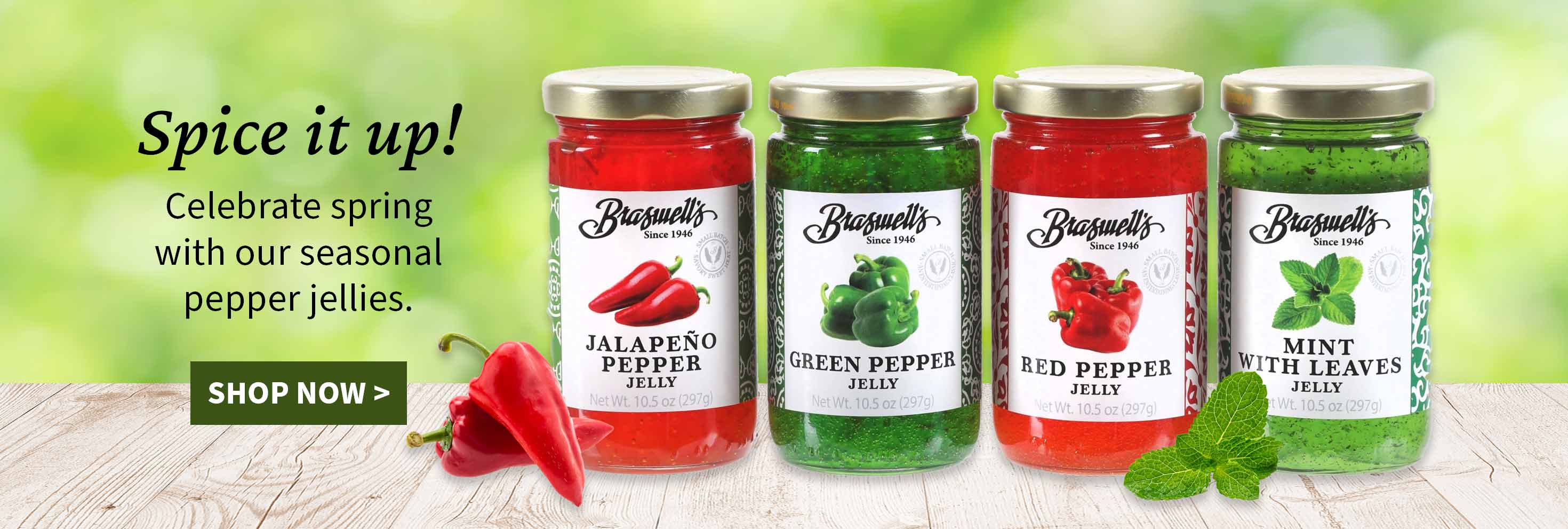 Braswell's Jams, Jellies, Preserves, Sauces & Seasonings