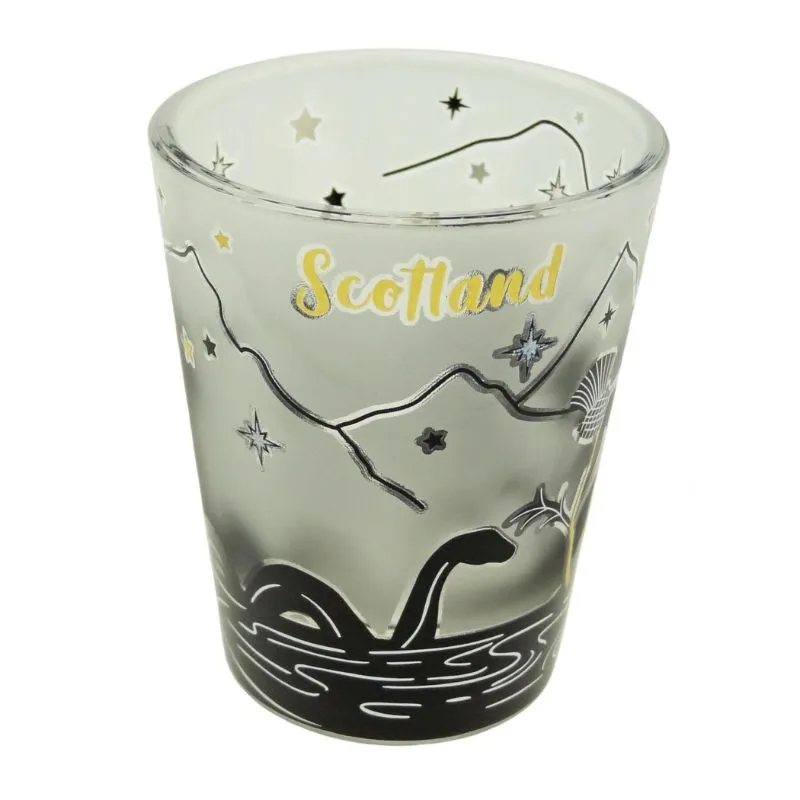 Scotland Frosted Shot Glass | Gaelsong
