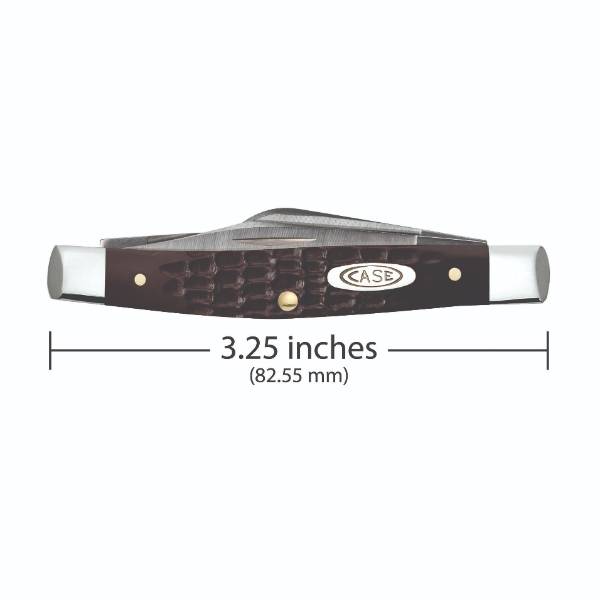 Case Small Stockman Knife, Brown Synthetic | Lehman's