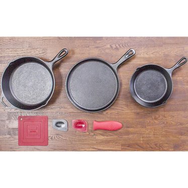 Lodge Cast Iron Skillet Set, Cast Iron - Lehman's