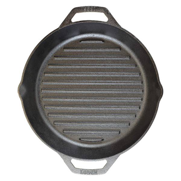 Lodge Cast Iron Grill Pan, Cookware | Lehman's