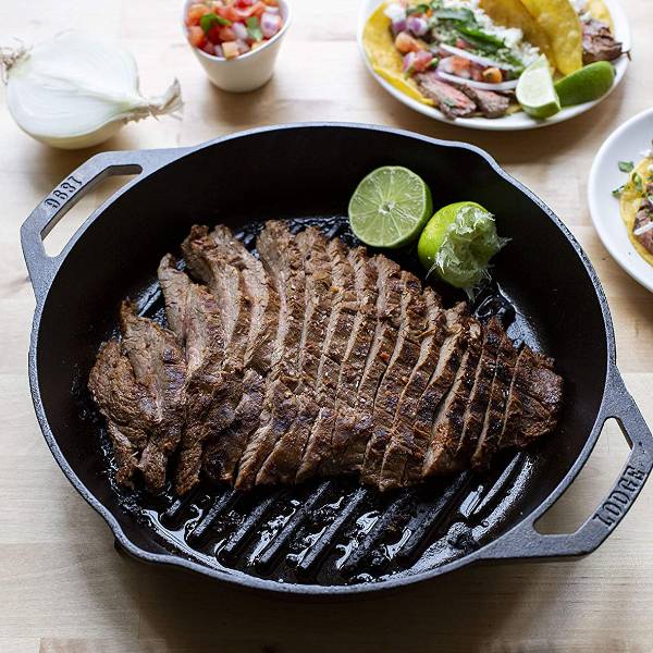 Lodge Cast Iron Grill Pan, Cookware | Lehman's
