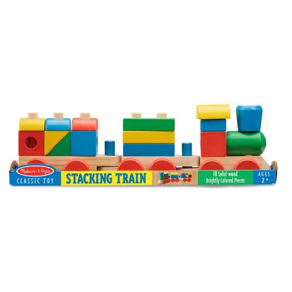 Melissa & Doug Stacking Train Toddler Toy | Lehman's