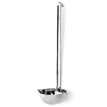 Stainless Double-Spout Ladle, Storage and Serving - Lehman's