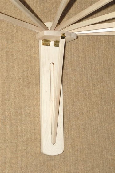 8-Arm Wooden Wall Dryer, Dryers and Drying Accessories - Lehman's