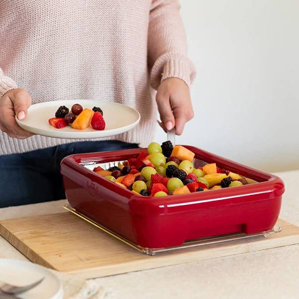 Fancy Panz Foil Pan Travel Cover, Storage and Serving - Lehman's