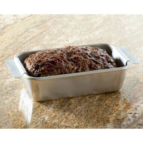 Aluminum Meatloaf Pan with Trivet | Lehman's