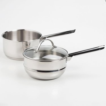 Stainless Steel Double Boiler, Pots and Pans - Lehman's