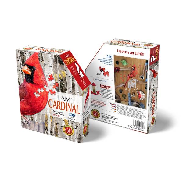 Shaped Jigsaw Puzzle - Cardinal | Lehman's