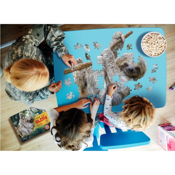 Shaped Jigsaw Puzzle - Sloth | Lehman's