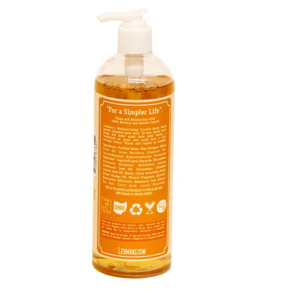 Castile Moisturizing Body Wash, Natural Soap | Lehman's