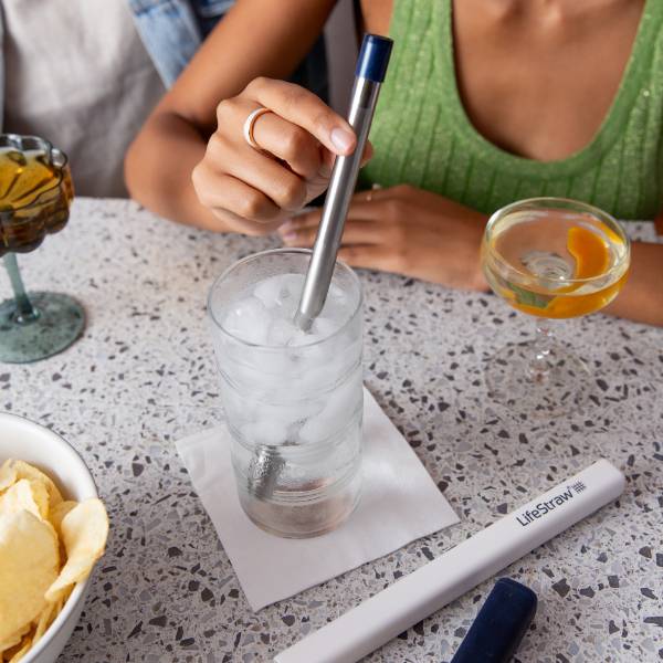 LifeStraw Sip Reusable Water Filter Straw & Case | Lehman's