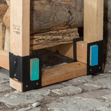 Firewood Rack Brackets, Log Rack Brackets for Firewood | Lehman's