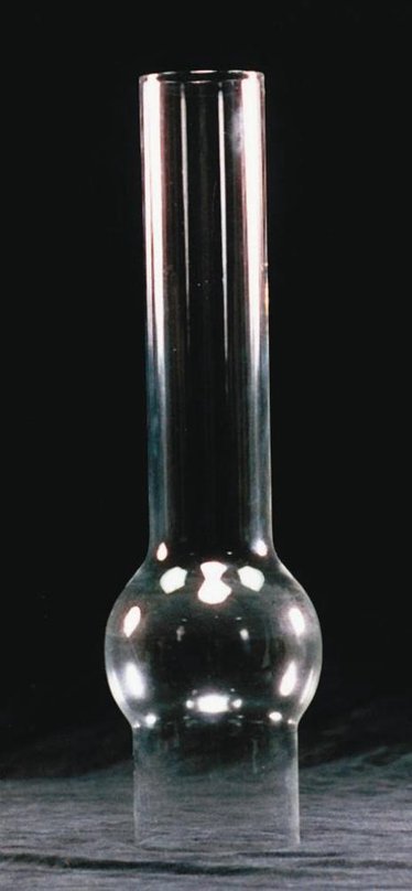 Matador Oil Lamp Chimney - 2-5/8 base, Chimneys and Globes - Lehman's