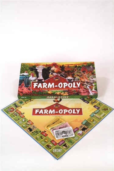 Farmopoly Board Game, Table and Board Games - Lehman's
