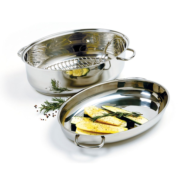 Stainless Steel Roaster Pans | Lehman's