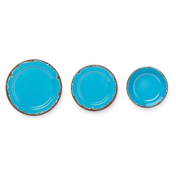 Rustic Melamine Dinnerware Set of 12 | Lehman's