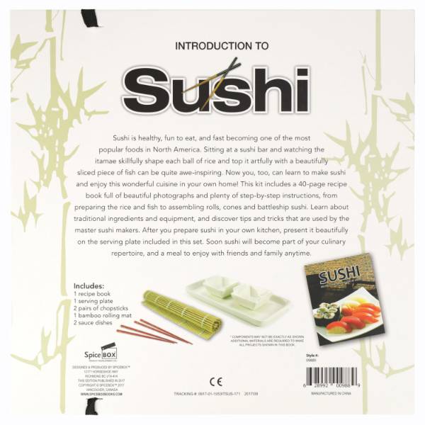 Introduction to Sushi, Recipe Books | Lehman's