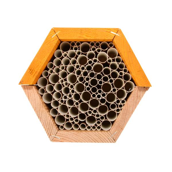 Hexagonal Bee House, Garden Accessories | Lehman's