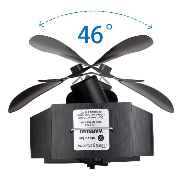 Heat-Powered Oscillating Stove Fan | Lehman's