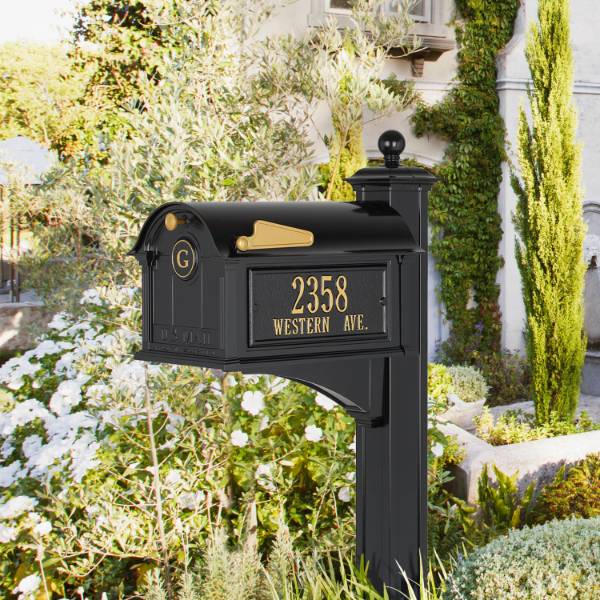 Whitehall Monogram Balmoral Mailbox | Lehman's