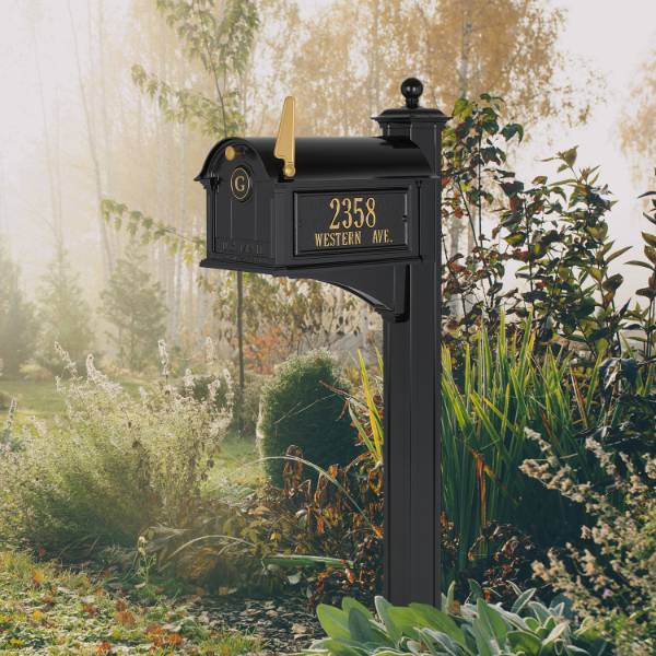Whitehall Monogram Balmoral Mailbox | Lehman's
