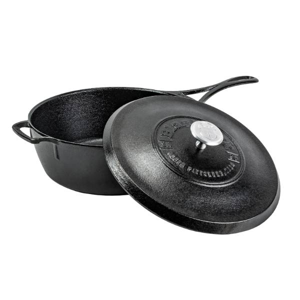 Lodge Blacklock Cast Iron Deep Skillet | Lehman's