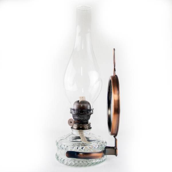 Mirror Lamp, Decorative Oil Lamp with Reflector | Lehman's