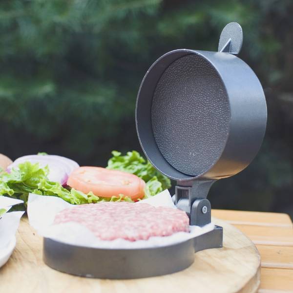 Single Hamburger Press, Butchering Supplies - Lehman's