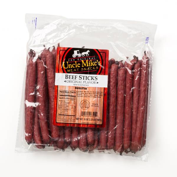 Hickory Beef Sticks, Meats - Lehman's