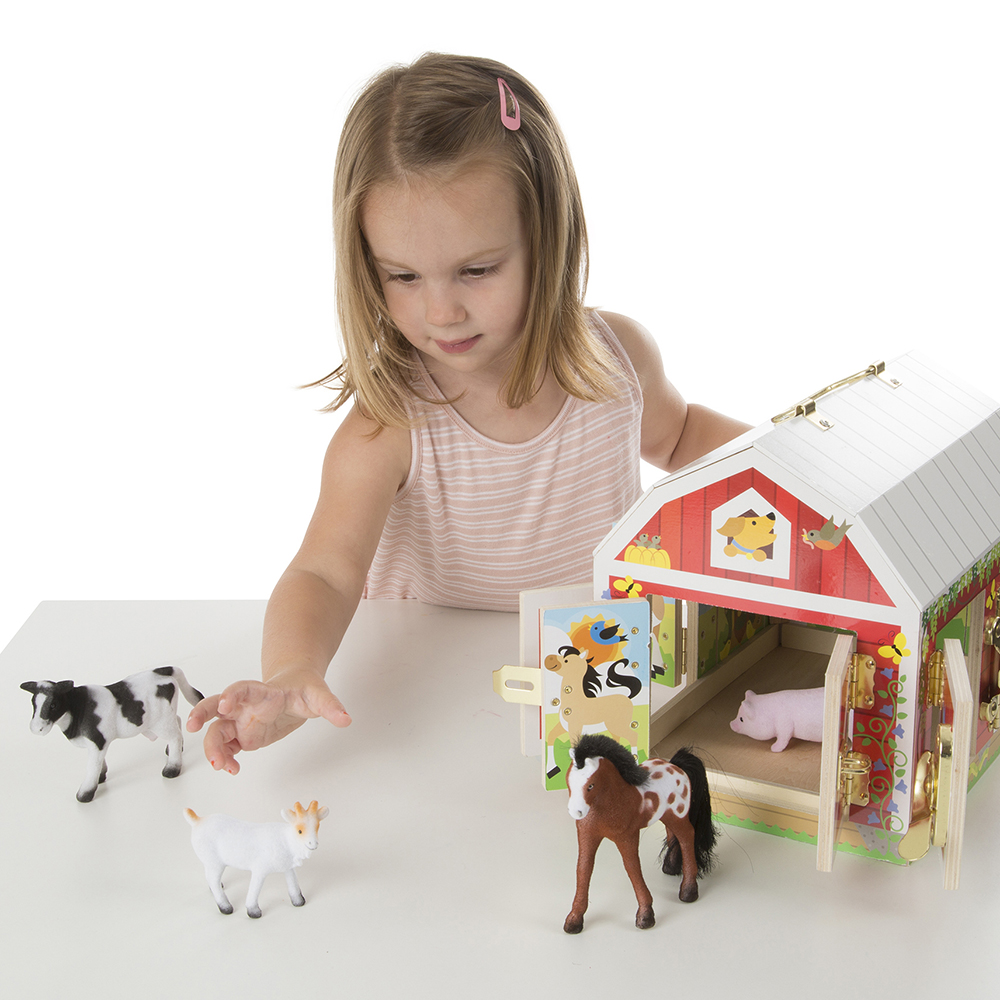 Latches Barn Toy, Wooden Toys - Lehman's