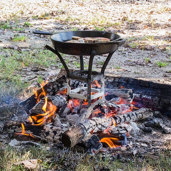 Lodge Fire & Cook Stand | Lehman's