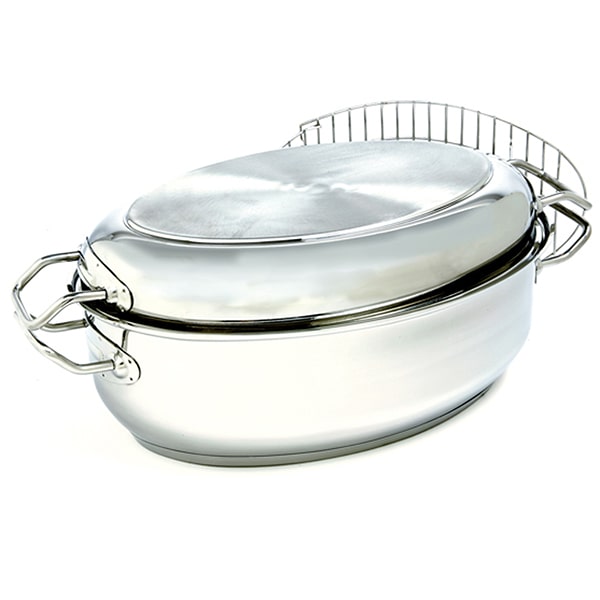 Stainless Steel Roaster Pans | Lehman's
