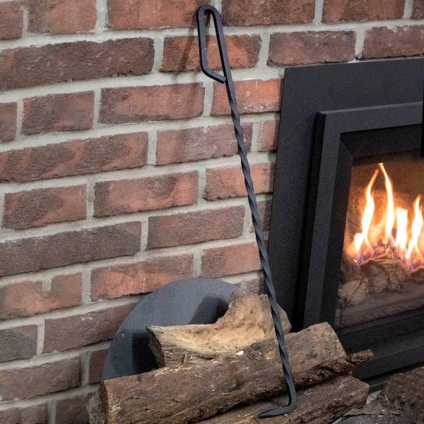 Steel Fire Poker with Loop Handle, Hearth Tools | Lehman's