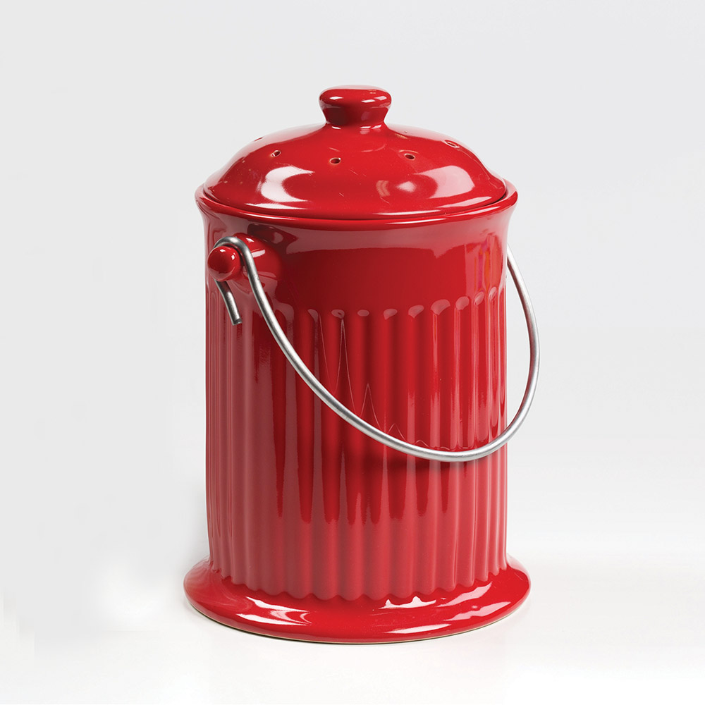 Ceramic Compost Keeper, Composting - Lehman's