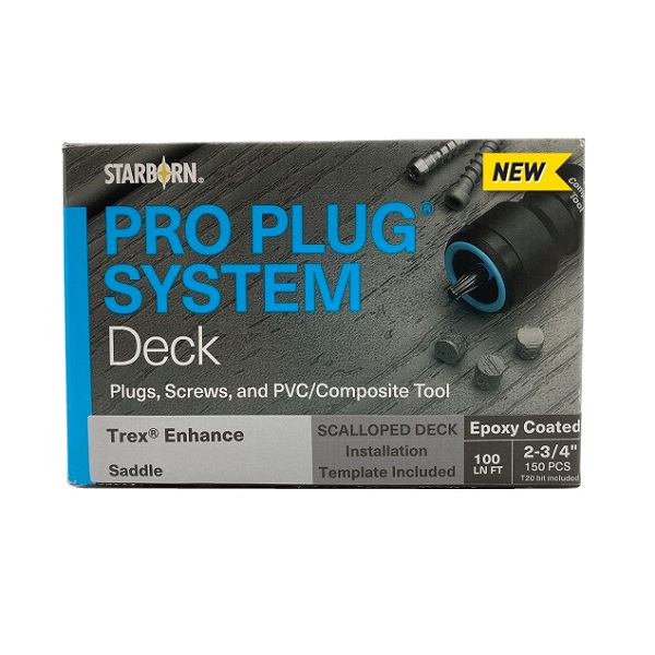 Pro Plug System for Trex Decks | New colors available