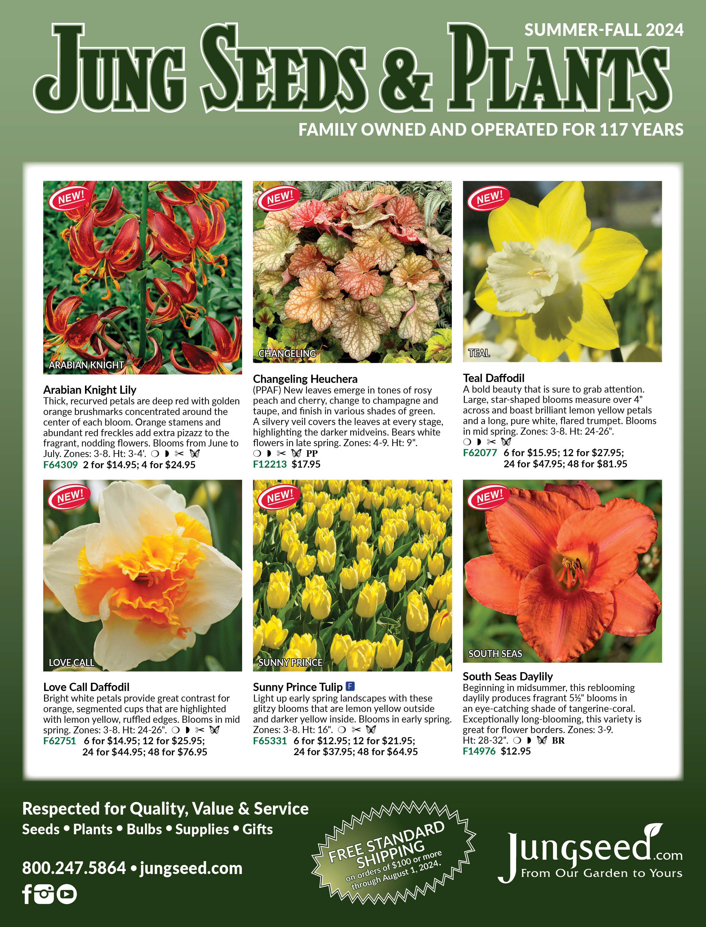 Fall 2024 Jung Seed Catalog, : 2024 R.H. Shumway's Company