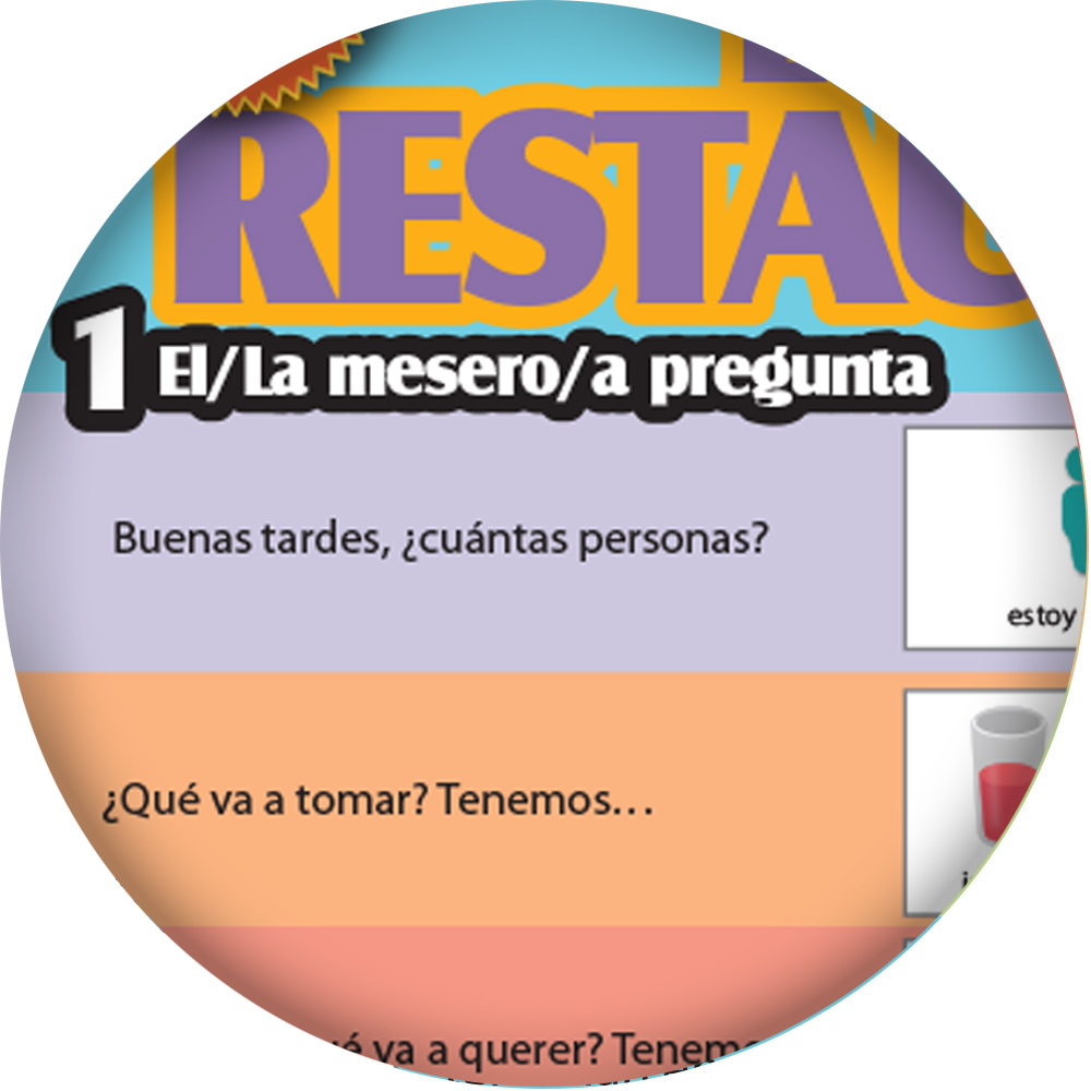 1-2-3 Chat With Me: Set of All 9 First-Year Spanish Chat Mat Downloads ...