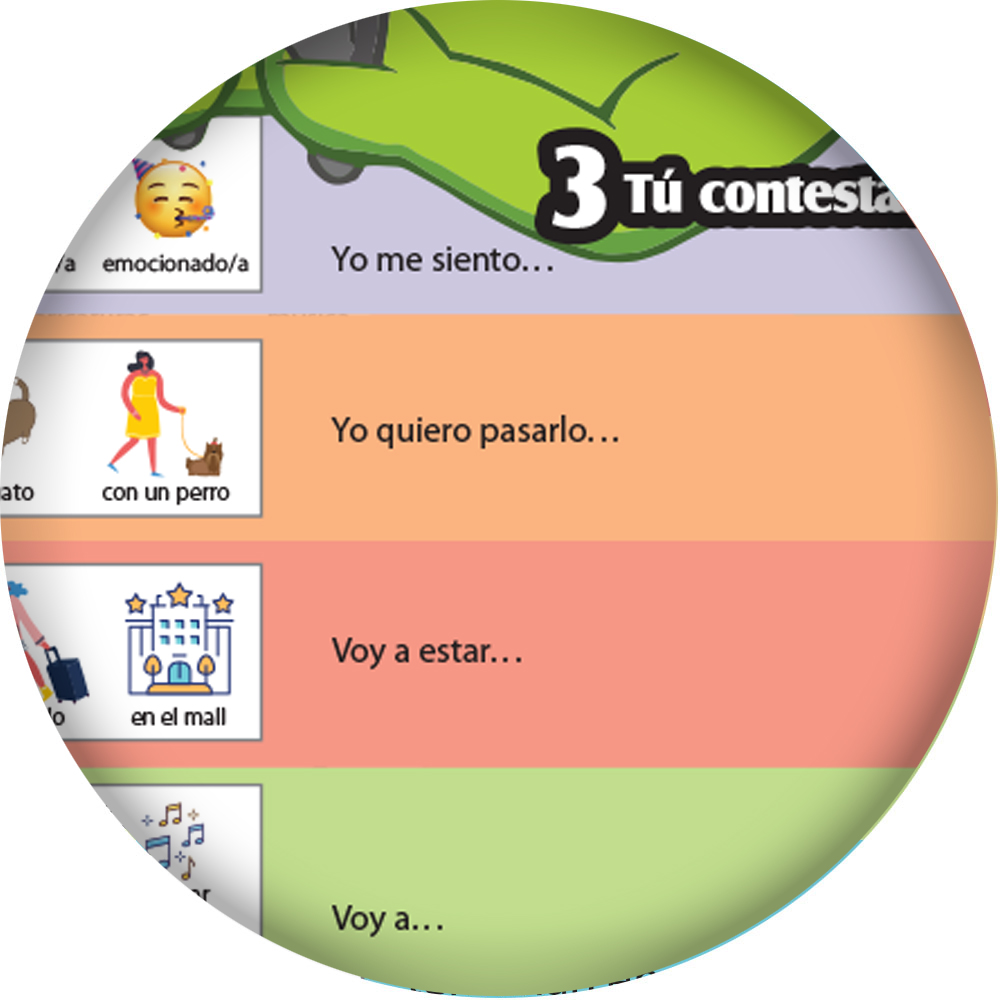 1-2-3 Chat With Me: Mi fin de semana First-Year Spanish Chat Mats ...