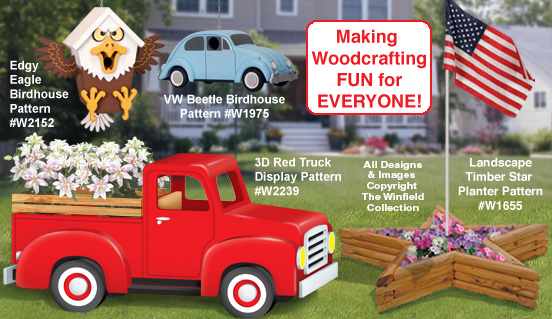 Wood Plans, Full-size Woodcraft Patterns and Supplies
