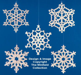Dove Snowflake Scroll Saw Pattern Craft Supplies & Tools Woodworking ...