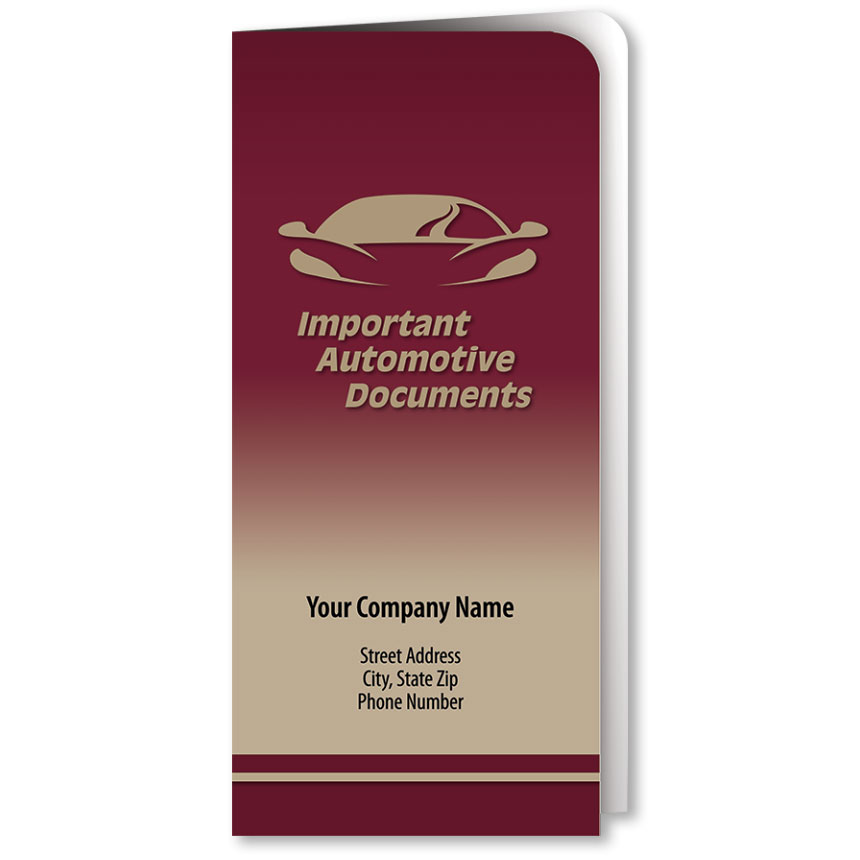Personalized Full Color Single Pocket Folders - Collision Services | US ...