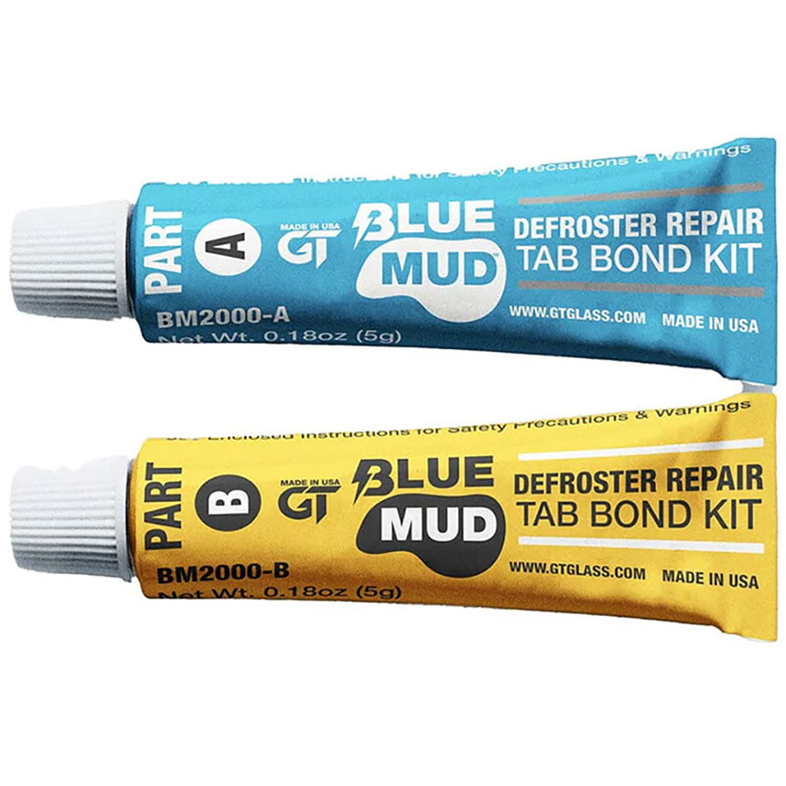 GT Tools® Blue Mud™ Defroster Repair Tab Bond Kit, Removal ...